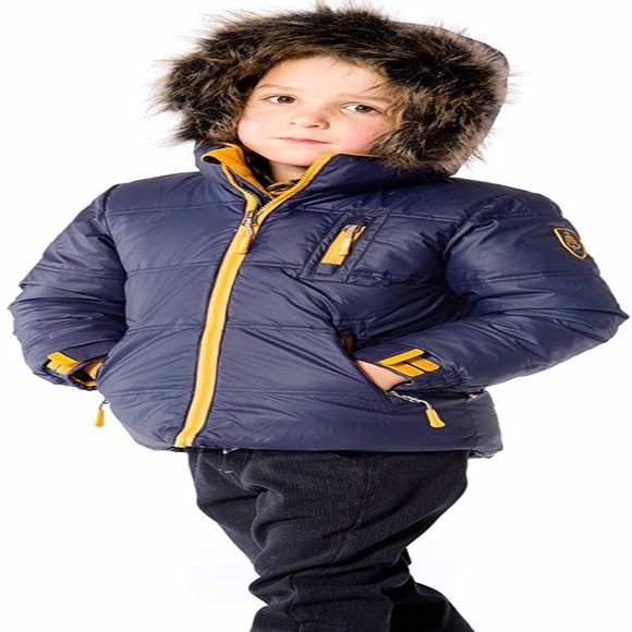 deux par deux | Jackets & Coats | Bnwt Deux Par Deux Boys Youth Blue ...